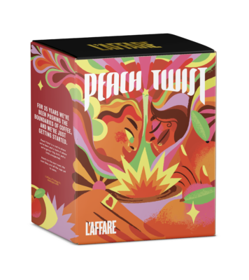 Peach Twist | Limited Release Co-Fermented Coffee - L'affare
